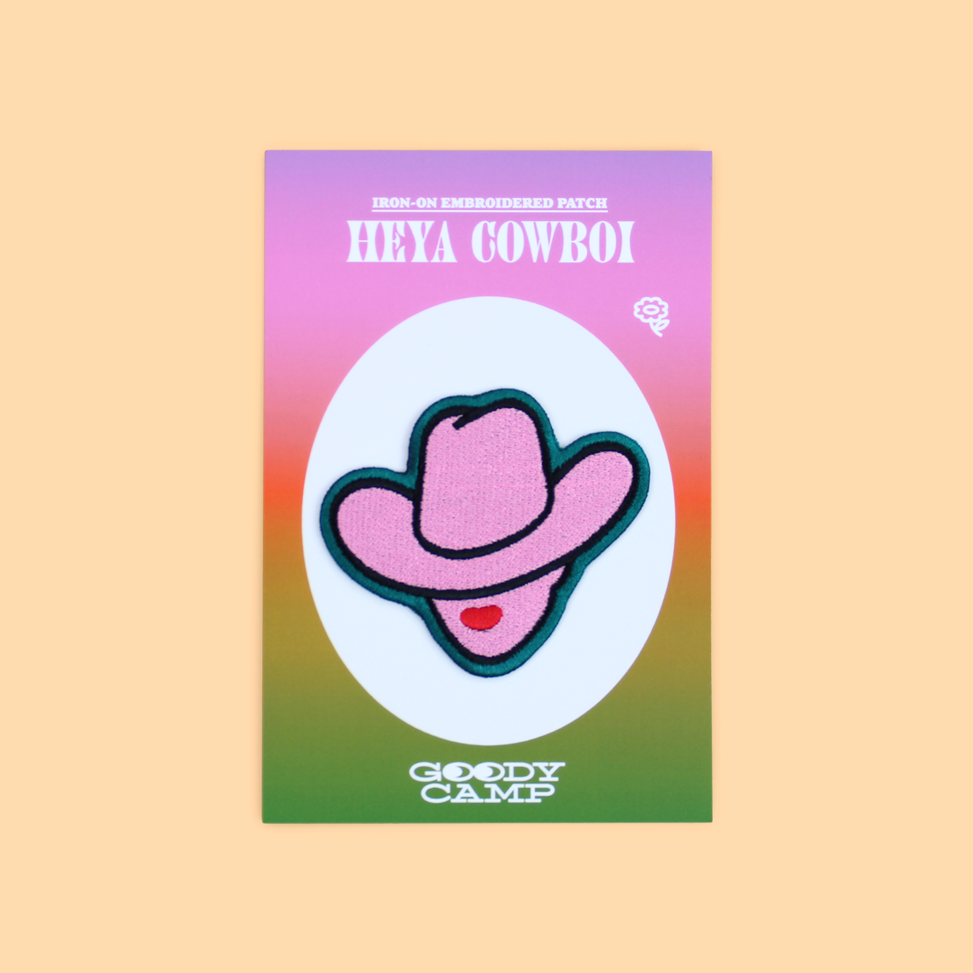 Heya Cowboi Patch | Goody Camp